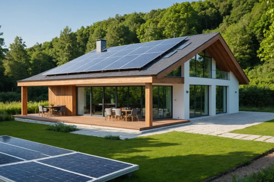 Maison Écologique Autonome: Habitat Durable du Futur